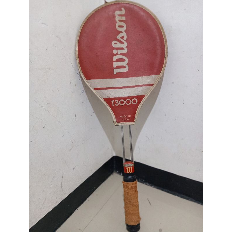 Jual Raket Tenis Vintage Wilson T3000 T 3000 Metal | Shopee Indonesia