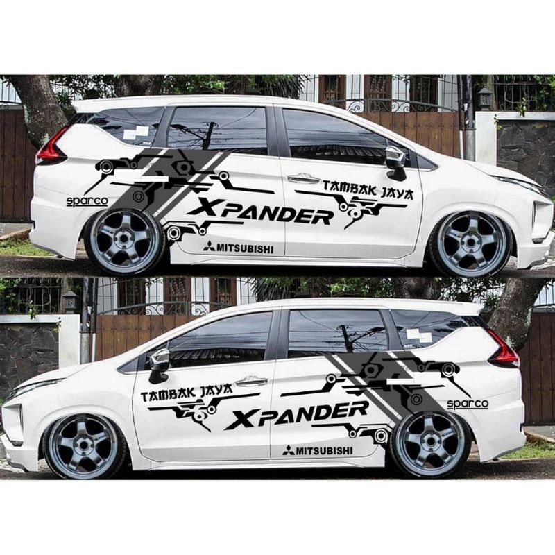 Jual sticker stiker mobil xpander Mobilio stiker list stiker mobil xpander | Shopee Indonesia