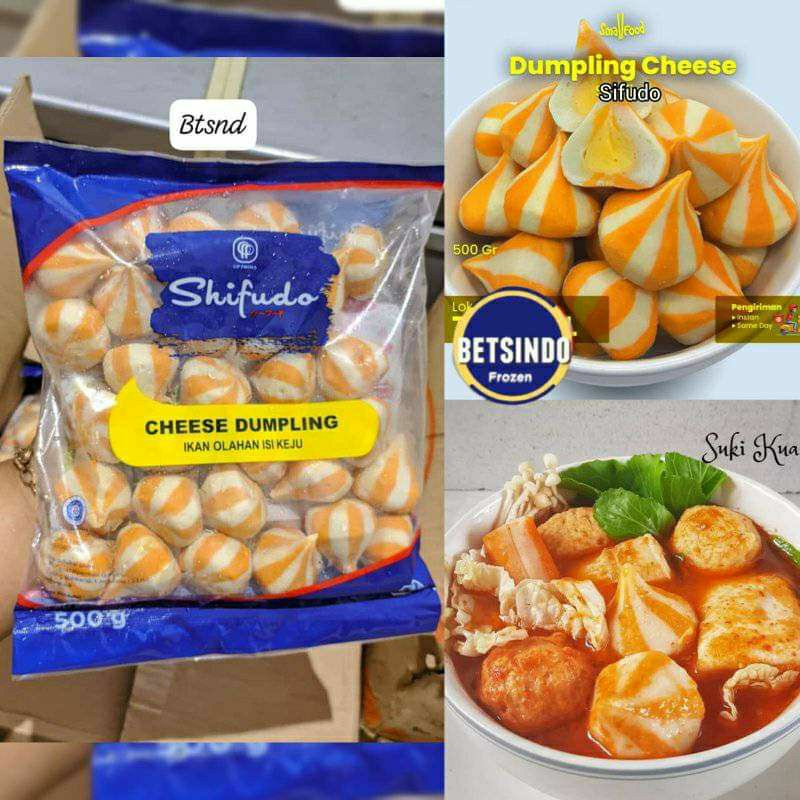 Jual shifudo dumpling keju 500gr/sifudo dumpling keju shifudo | Shopee ...