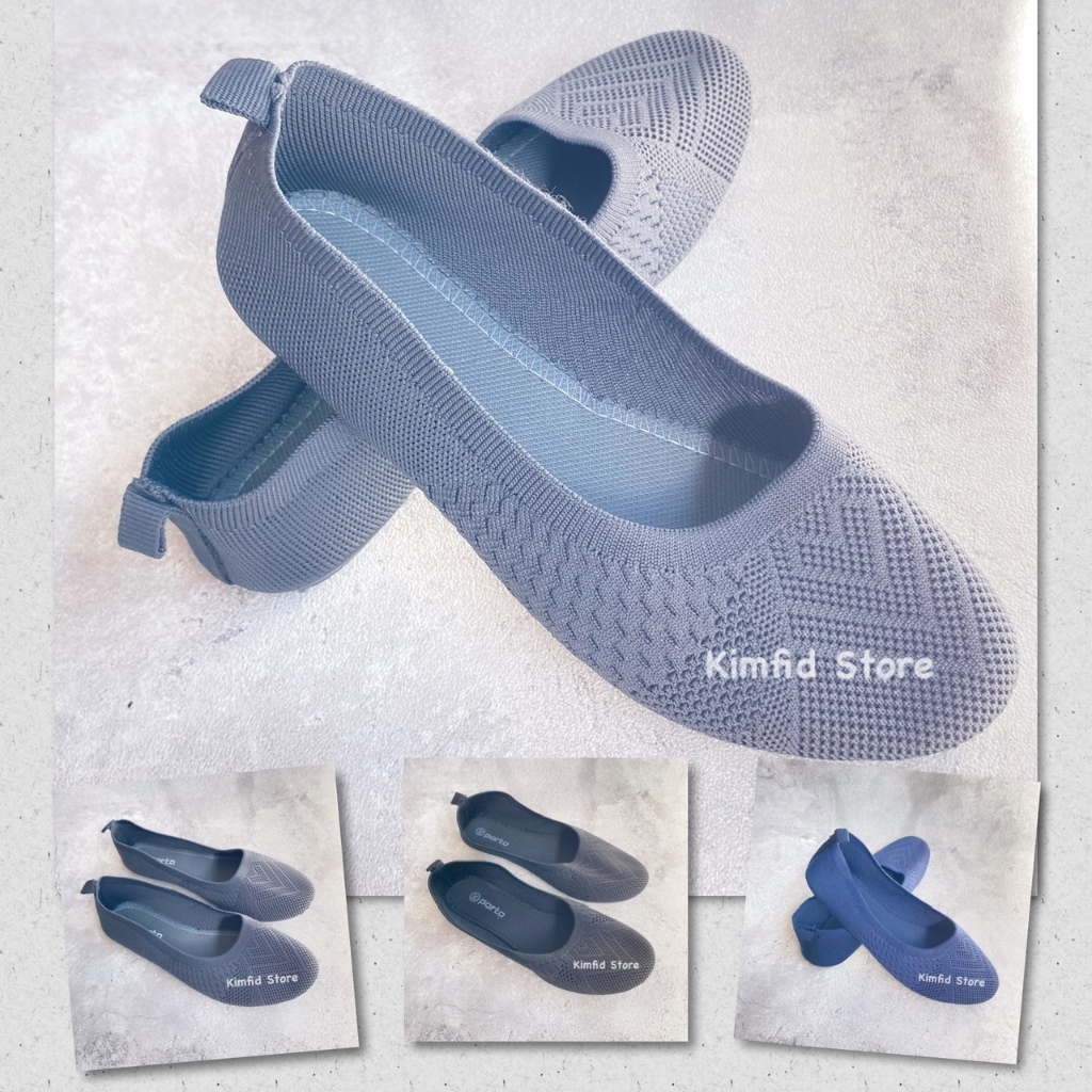 Jual Sepatu balet kain wanita porto lady BA 218L | Shopee Indonesia