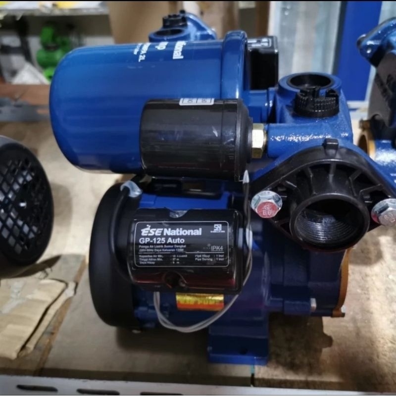 Jual Mesin Pompa Air Otomatis GP125 National Ese GP 125 / GP-125 Auto ...