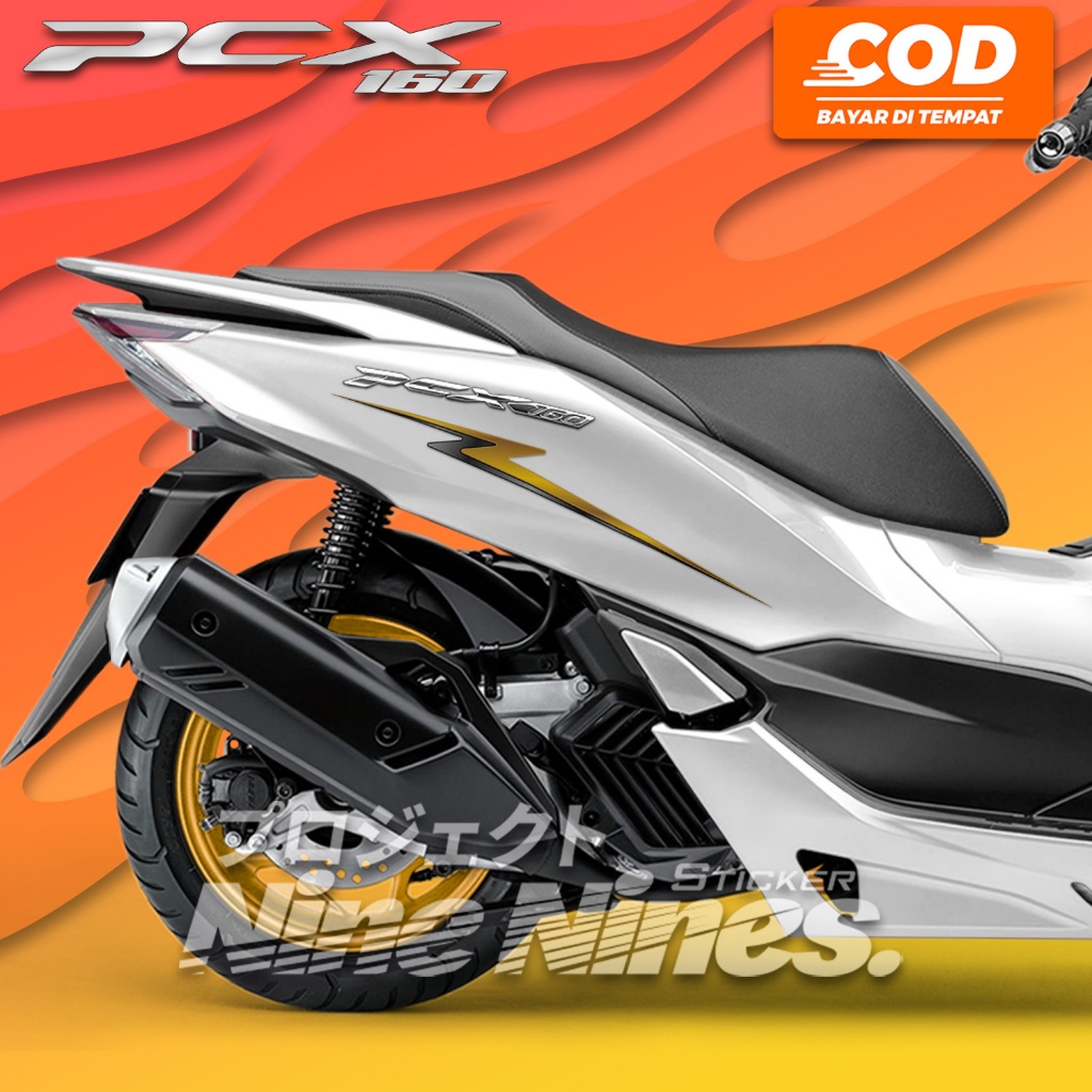 Jual (COD) PRINTING CUTTING STICKER STRIPING HONDA PCX 160 STRIPING ...