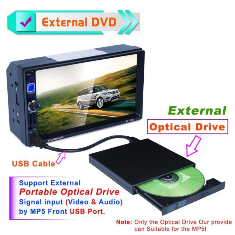 Jual DVD external /dvd external laptop /Portable DVD Writer DVD/CD/VCD ...