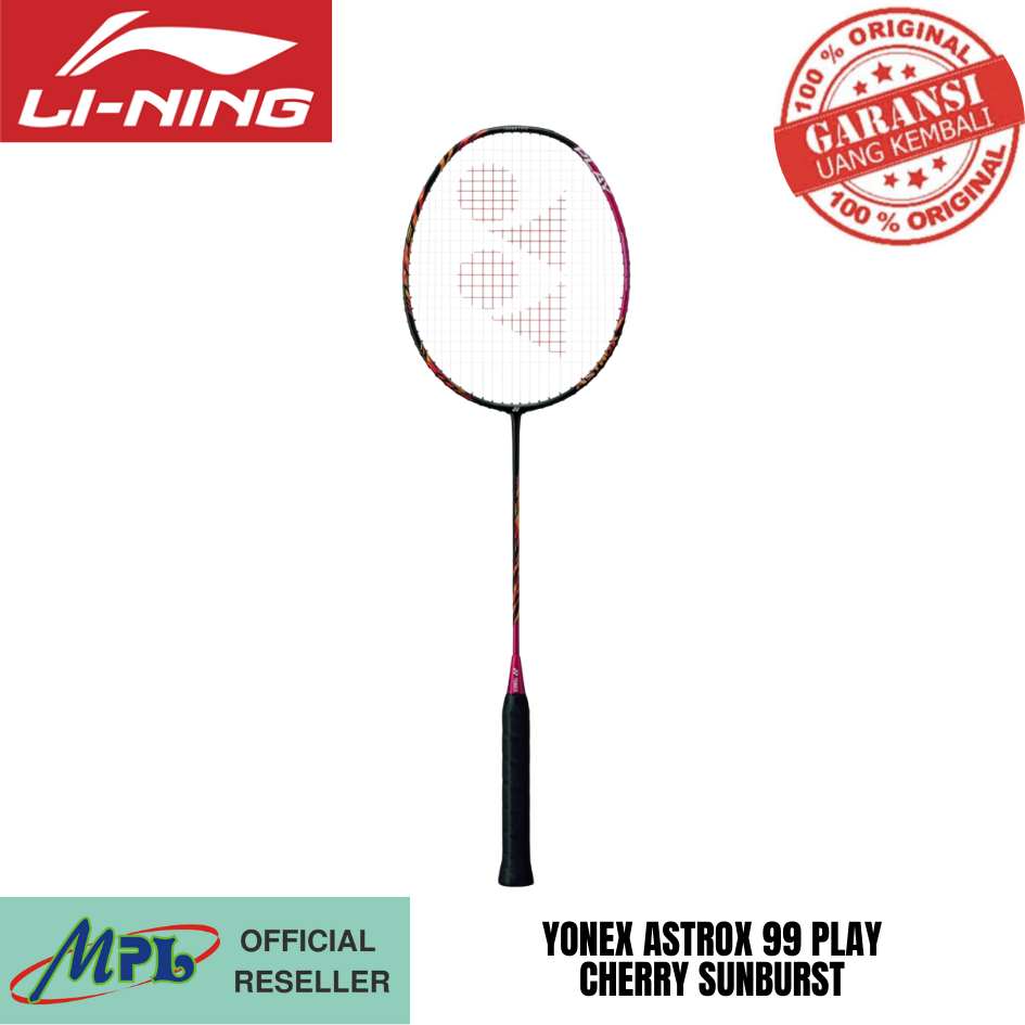 Jual RACKET BADMINTON YONEX ASTROX 99 PLAY CHERRY SUNBURST | Shopee ...
