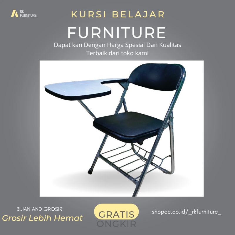Jual Kursi lipat belajar, Kursi Kuliah, Kursi lipat, Kursi lipat plus ...
