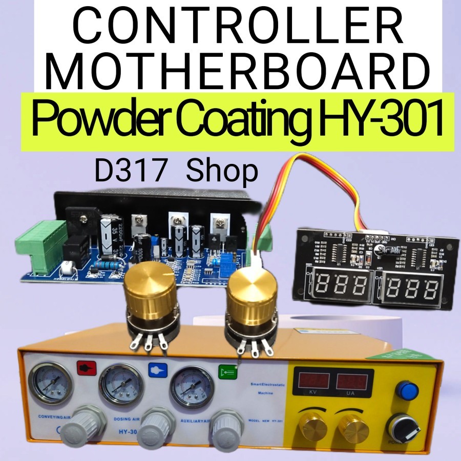 Jual IC PCB Mother Board Mesin Powder Coating HY-301 Komplit Set ...