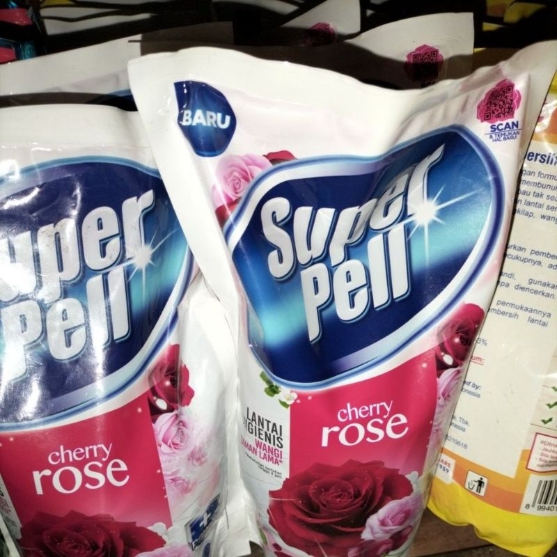 Jual Superpell Cherry rose 770 ml Pembersih Lantai | Shopee Indonesia