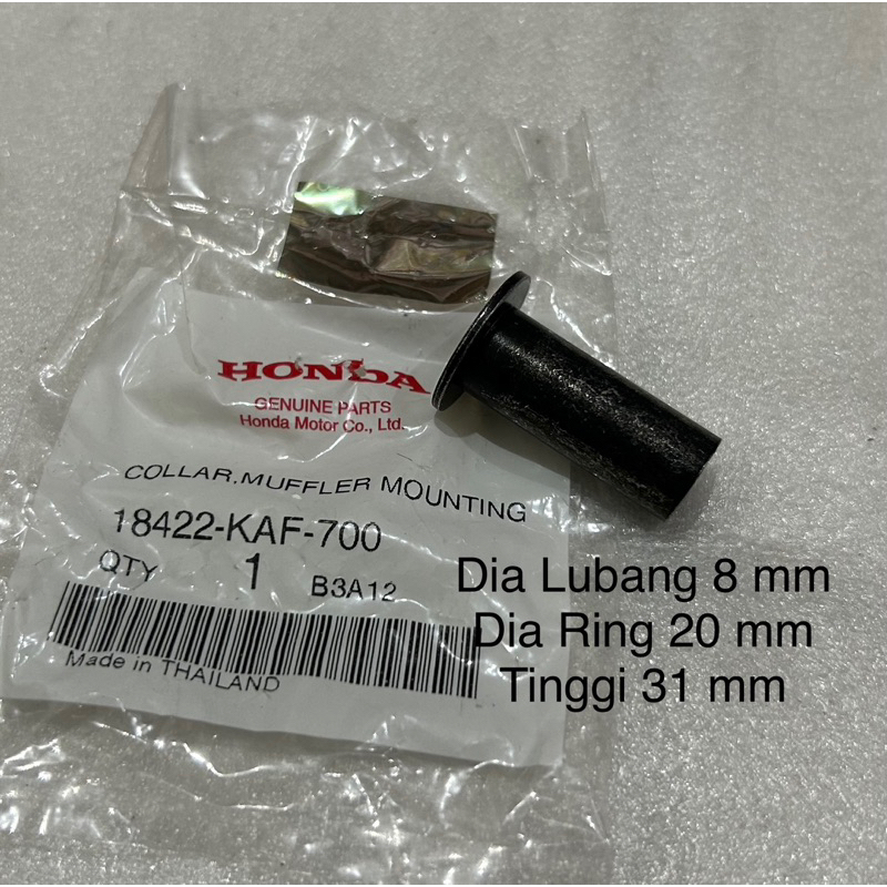 Jual Collar Bosh Gantung Knalpot Bawah CB CBR CBX 150 250 Ori AHM 18422 ...
