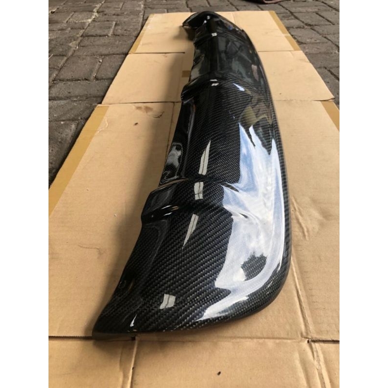 Jual diffuser chevrolet aveo sonic carbon kevlar ori GM | Shopee Indonesia