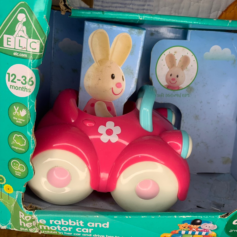 Jual READY New ELC Toybox Rosie Rabbit And Motor Car (only car ...