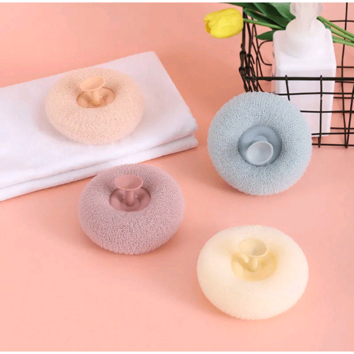 Jual SPONS MANDI BOLA SPONS JARING PEMBERSIH DAKI SPONS BENTUK BULAT ...