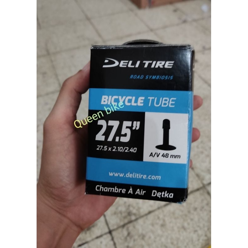 Jual Ban Dalam Sepeda 27,5x2.10/2.40 Cop Motor Av 48mm DELI TIRE | Shopee Indonesia