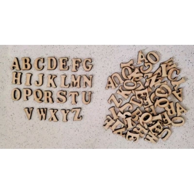 Jual HURUF KAYU MDF ukuran 1,5 cm Custom | Shopee Indonesia