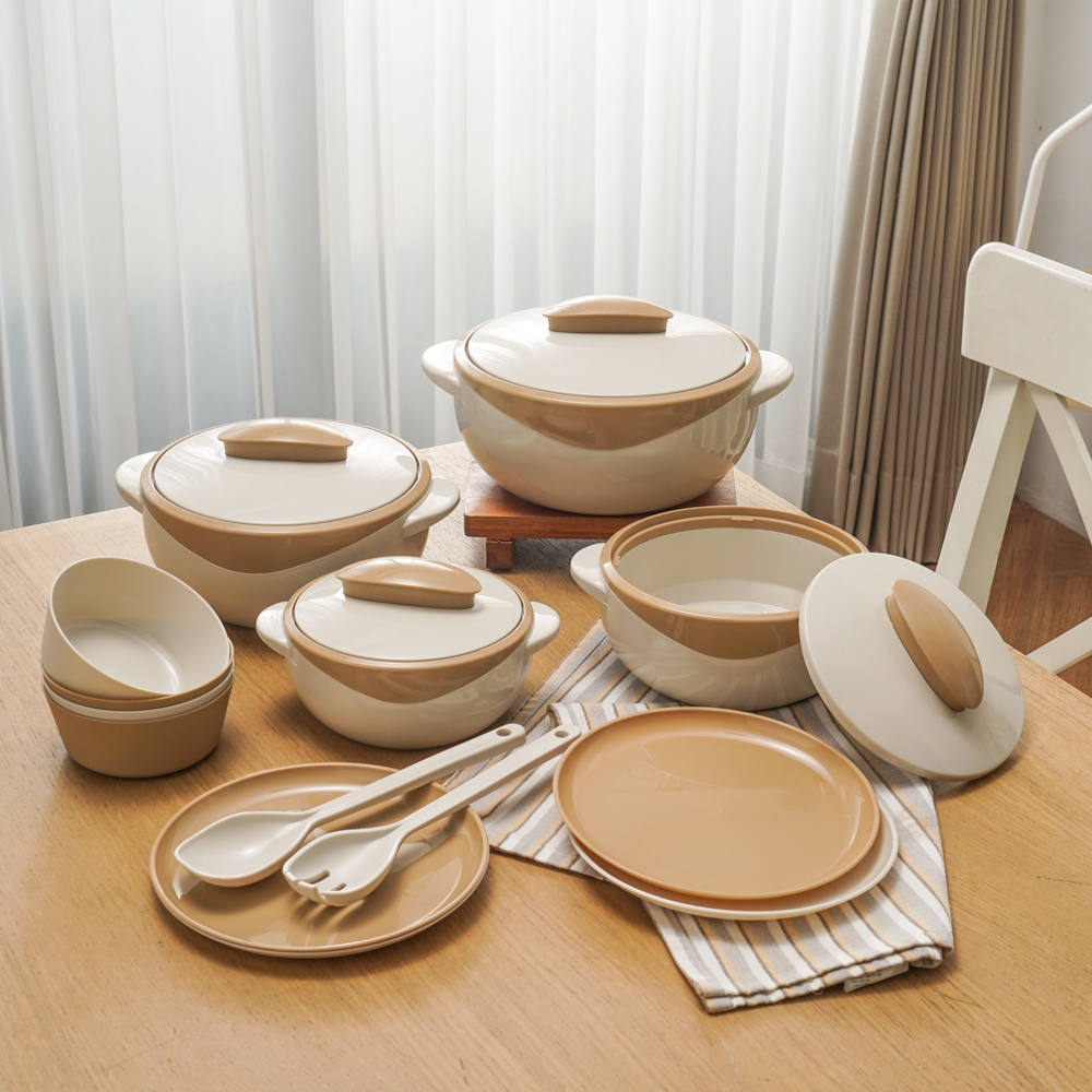 Jual Vienna Estonia Set of 14 Ivory | Wadah Saji Makanan Masakan ...