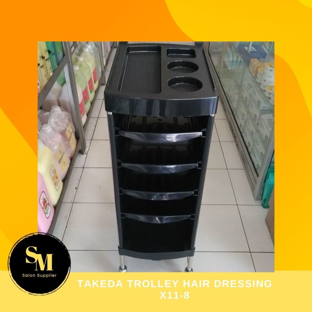 Jual Takeda Trolley Hair Dressing X11-8 - Trolli Salon - Alat Salon ...