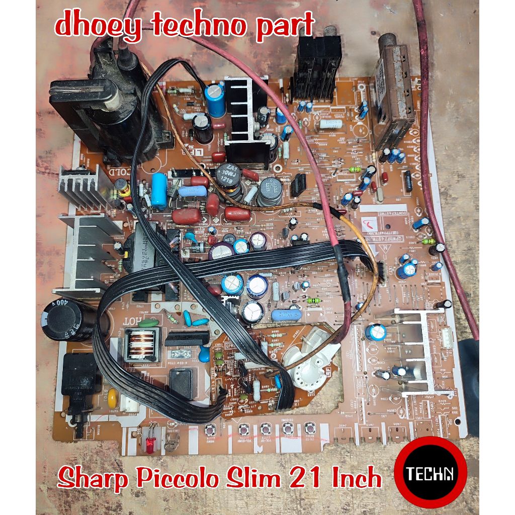 Jual MESIN TV SHARP PICCOLO SLIM 21 SECOND NORMAL | Shopee Indonesia