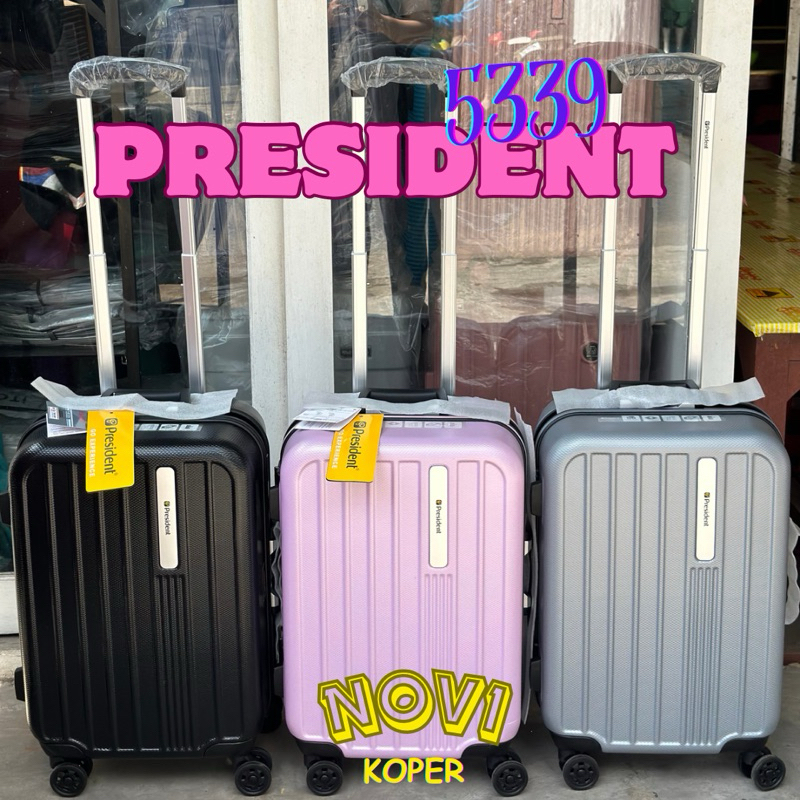 Jual KOPER 20 INCH PRESIDENT 5339 SERIES ORIGINAL 100% POLYCARBONATE ...