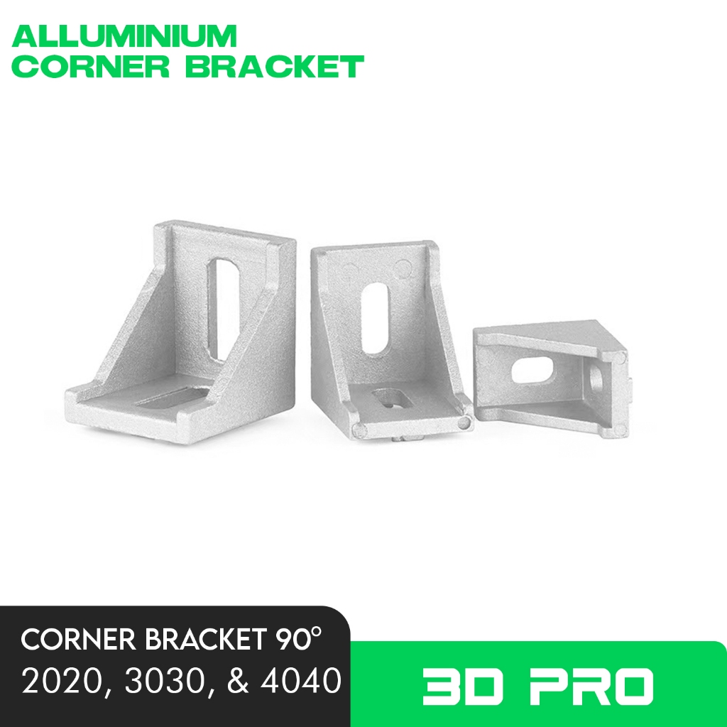 Jual Bracket corner 4040 3030 2020 aluminium profil siku sudut bracket ...