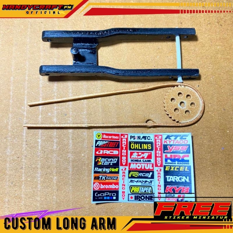 Jual Custom Arm Motor Miniatur Motor Sport atau Diecast Motor Sport ...