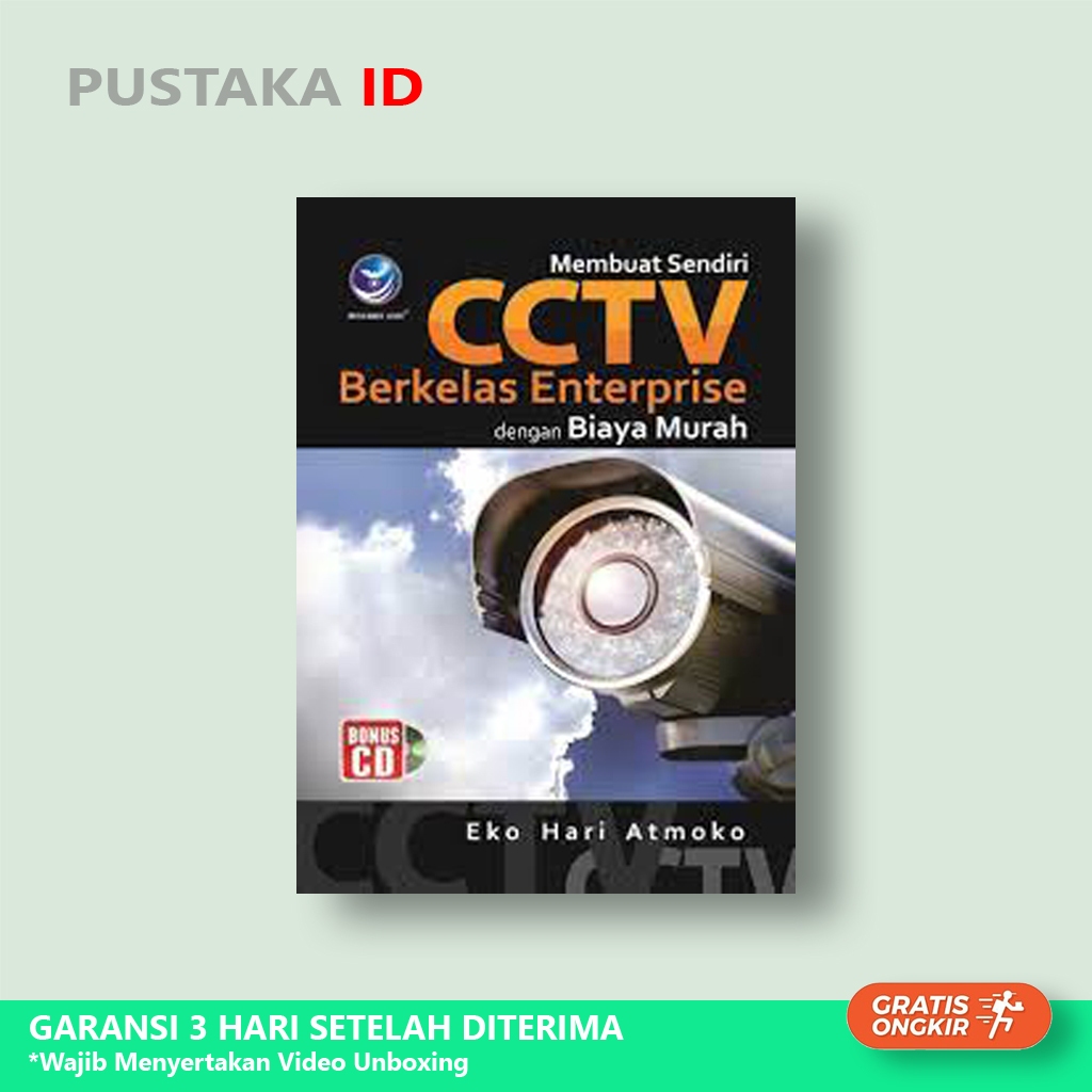Jual Buku Membuat Sendiri Cctv Berkelas Enterprise Dengan Biaya Murah Cd Original Shopee 