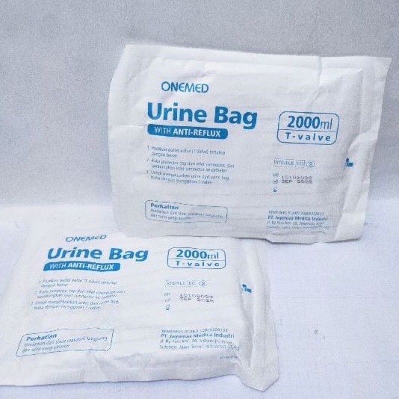 Jual Urine Bag Onemed T-Valve ( 10 pcs ) | Shopee Indonesia