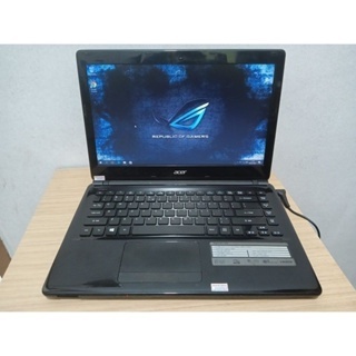 Jual laptop acer e1-422 amd e2 2500 2gb ram 500gb hdd glossy hitam ...