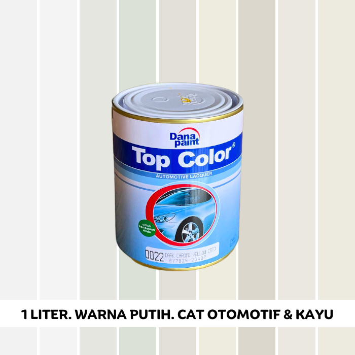 Jual Cat Duco Top Color Warna Putih Glossy 1L ( AUTOMOTIVE LACQUER ...