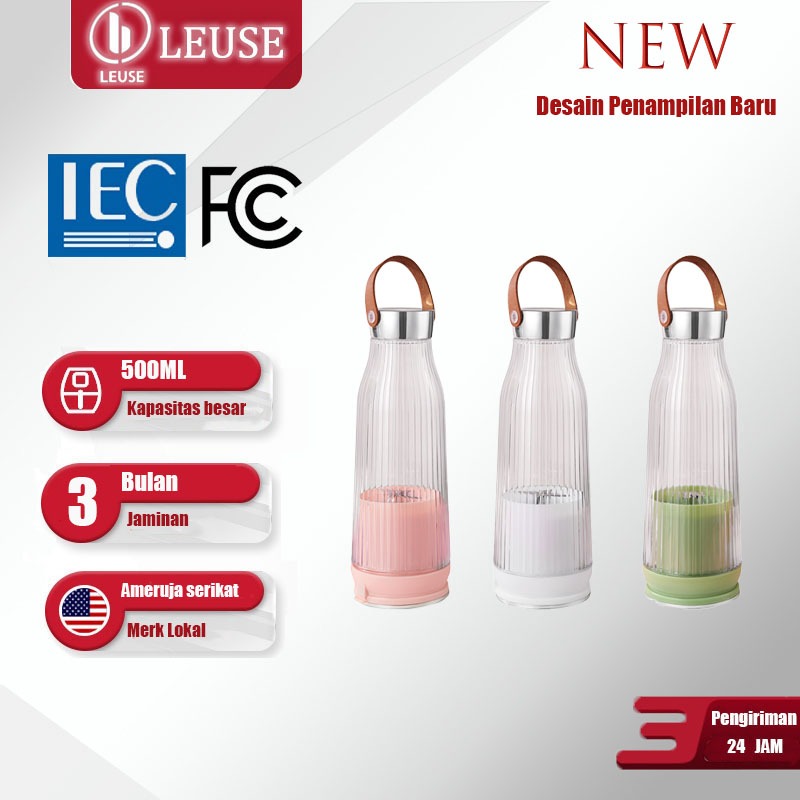 Jual Leuse Surabaya Blender Portable Juicer Usb 500ml Juice Blender