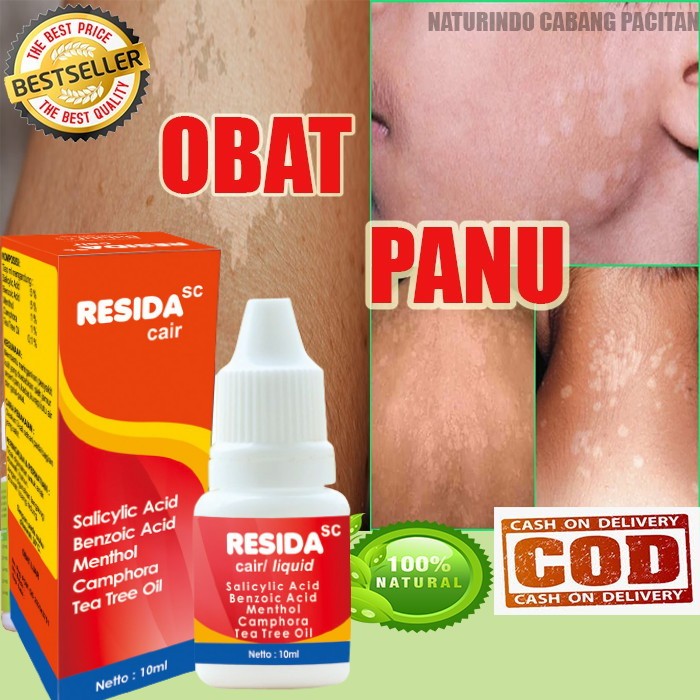 Jual Penghilang Panu Resida Cair Obat Panu Pengganti Kalpanax Lebih ...
