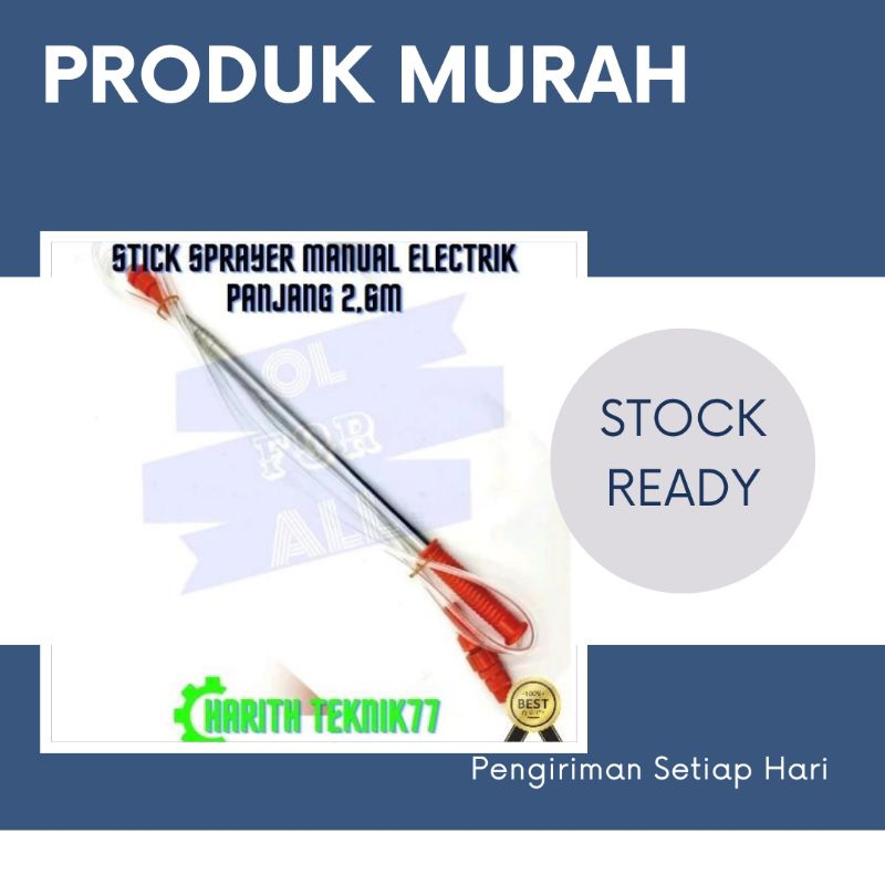 Jual STICK SPRAYER PANJANG 2,6/3,3/3,5 METER STICK KNAPSACK PANJANG ...