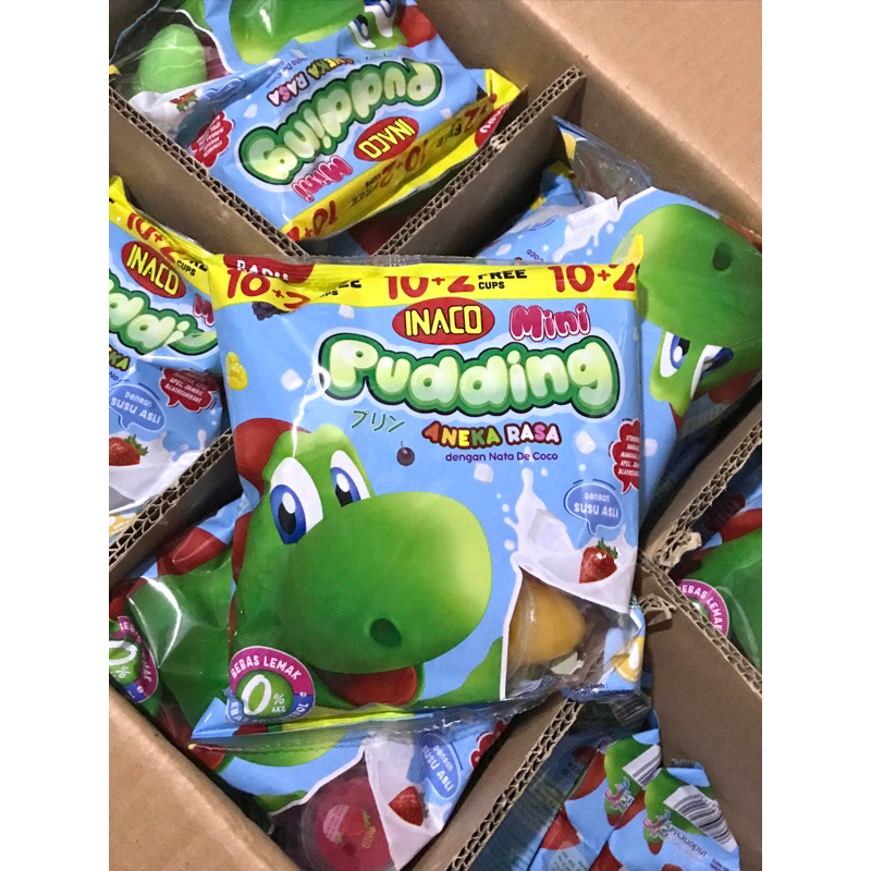 Jual INACO MINI PUDDING ANEKA RASA (ISI 10+2PS) | Shopee Indonesia