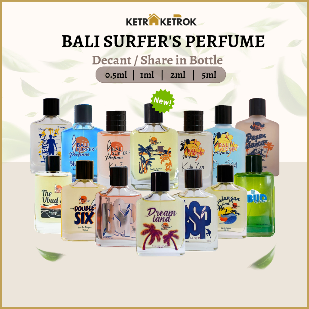 Jual DECANT SHARE Bali Surfers Perfume Papan Selancar / Double Six ...