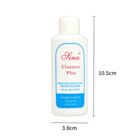 Jual Cleanser Plus Remover UV Gel Nail Art Kuas Gel Polish Remover ...