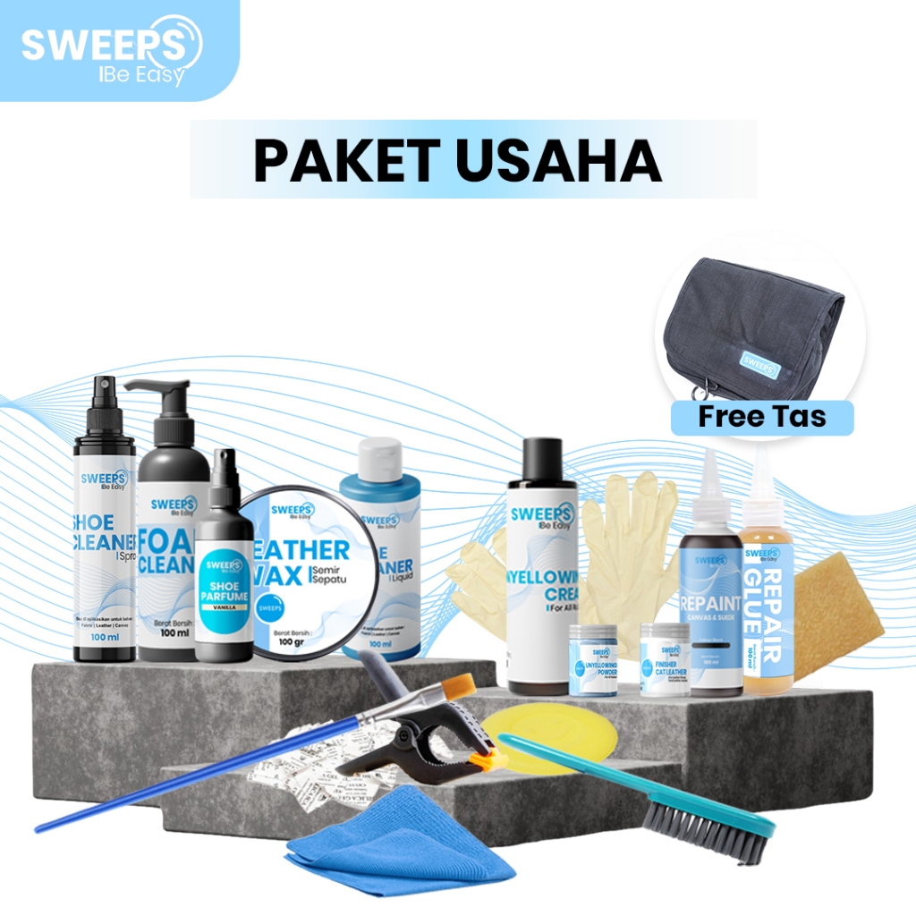 Jual Sweeps * Paket Laundry Sepatu I Shoe Laundry Package I Paket Lengkap Pembersih Sepatu I ...