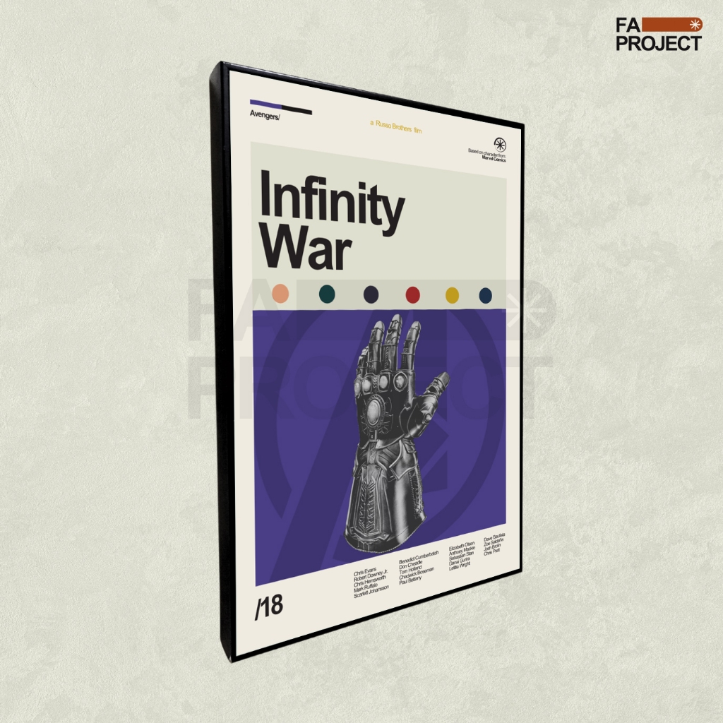 Jual Frame Block Poster - "Avengers : Infinity War" | Shopee Indonesia