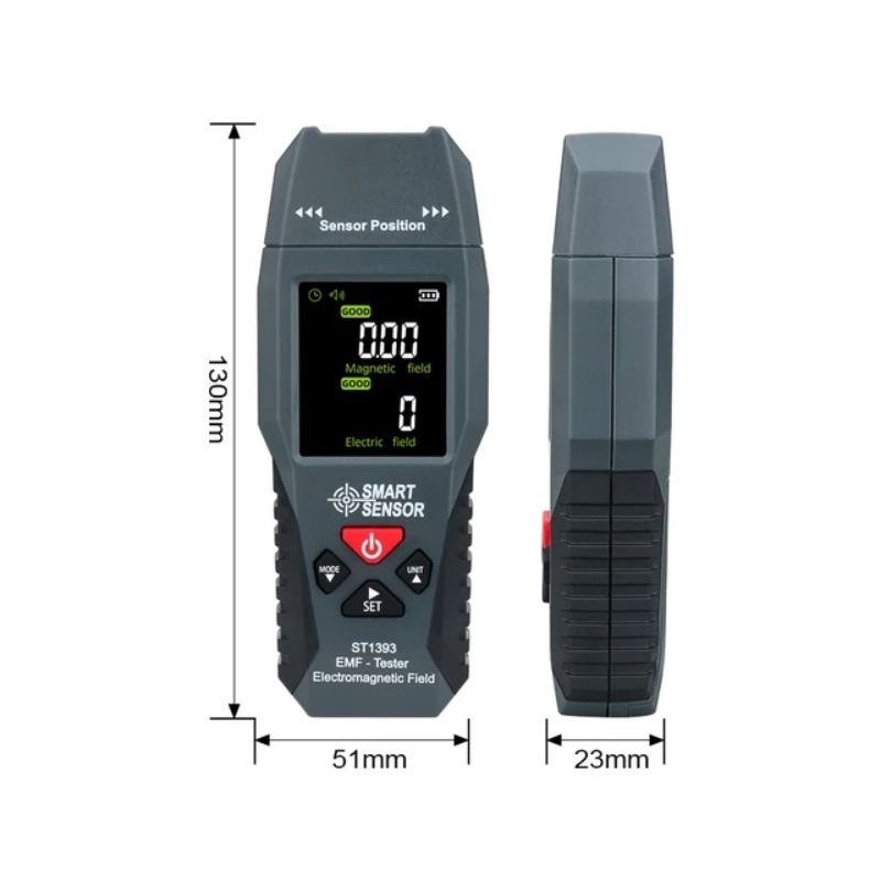 Jual Smart Sensor ST1393 EMF Meter Detektor Radiasi Elektromagnetik ...