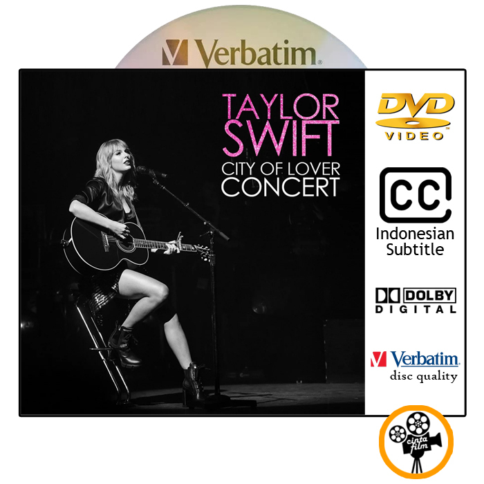 Jual kaset DVD film musik konser Taylor Swift: City Of Lover Concert ...