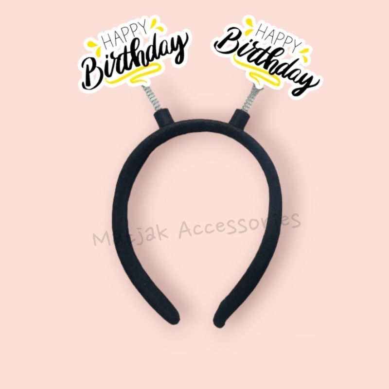 Jual Bando custom tuing tuing per birthday wisuda aksesoris foto ...