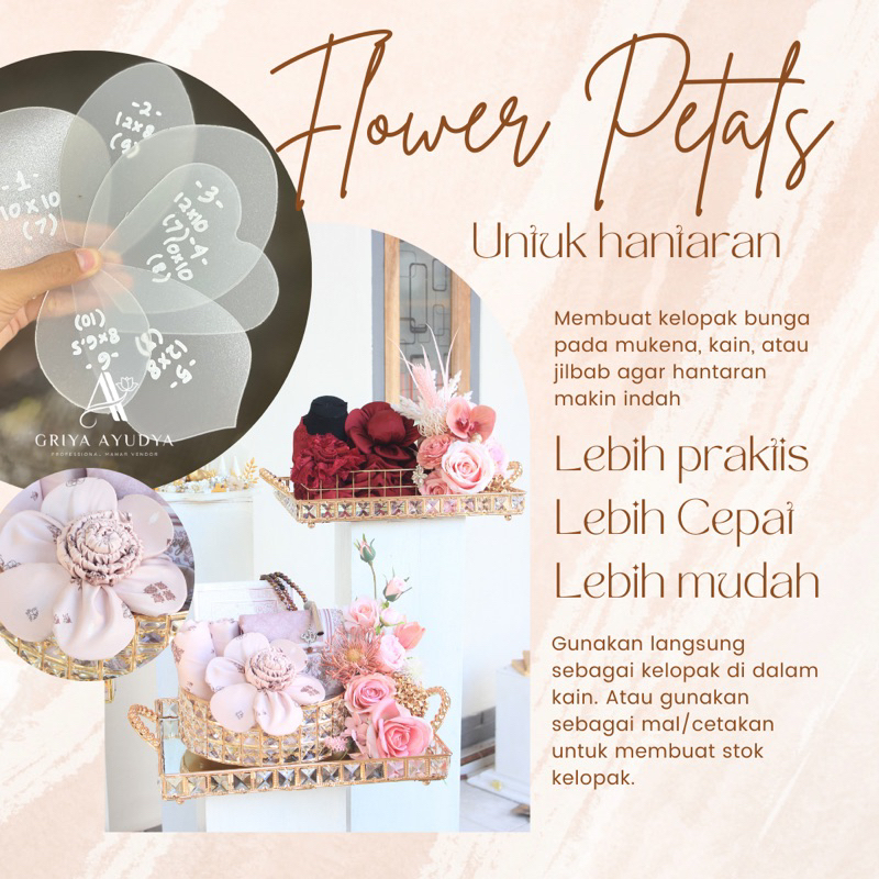 Jual ORIGINAL KELOPAK BUNGA | Flower Petals | Hantaran Nikah Dekorasi ...