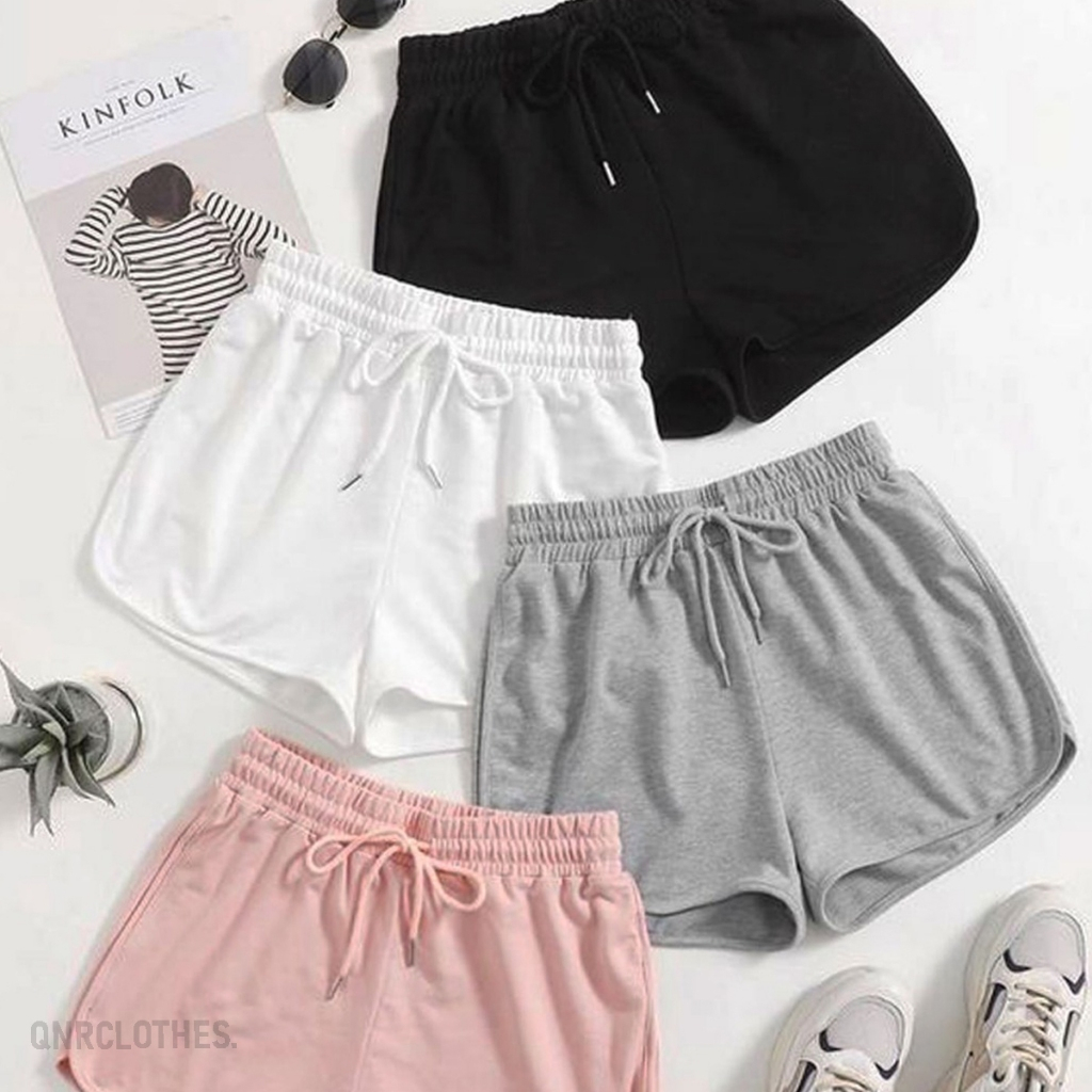 Jual SHORTPANTS WANITA / SHORTPANTS / SWEATSHORT / CELANA PENDEK SANTAI WANITA KOREAN STYLE ...