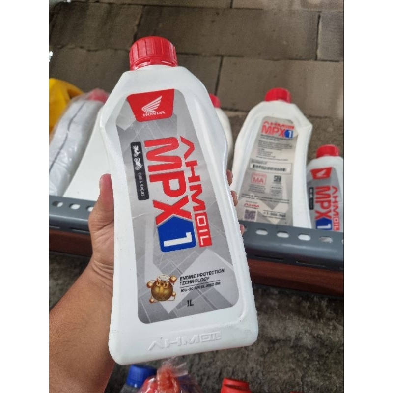 Jual AHM oil MPX 1 10w-30 1Liter | Shopee Indonesia
