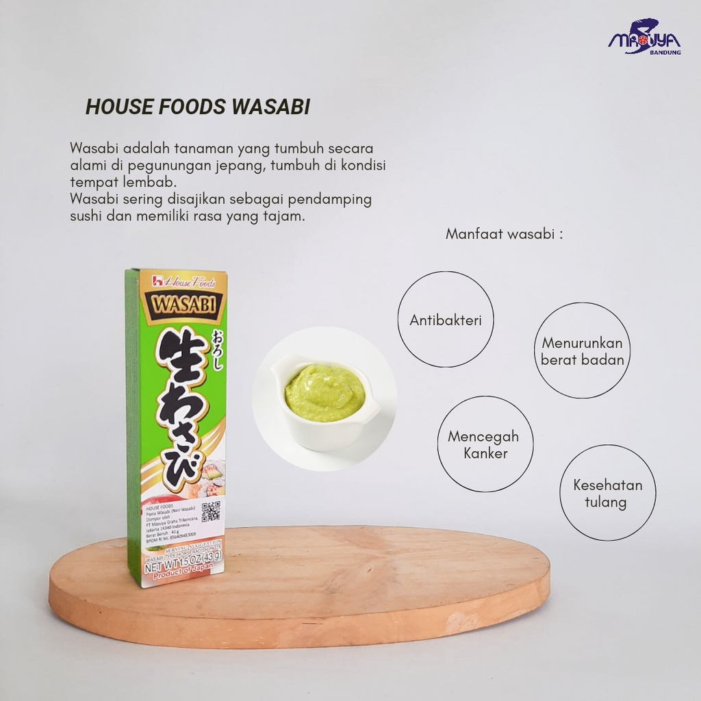 Jual House Wasabi Paste Tube 43gr | Shopee Indonesia