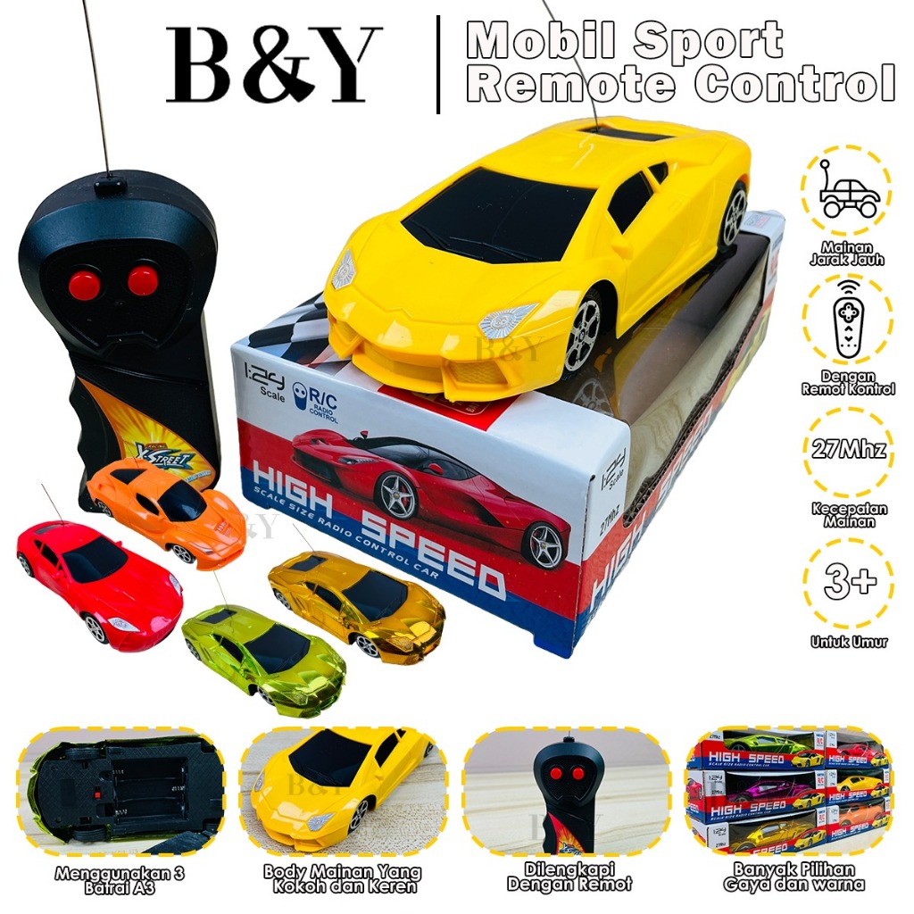 Jual Mobil Remot jarak jauh / Remote Control / Mobil Mainan / Pengisian ...