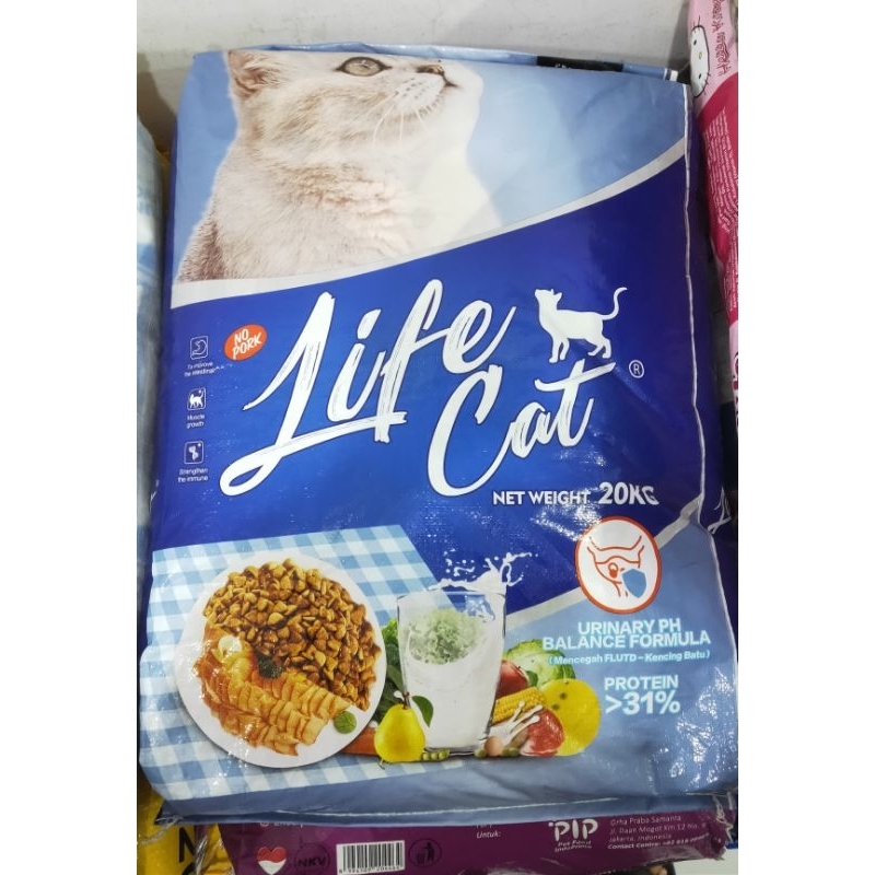 Jual Life Cat Dryfood 20kg | Shopee Indonesia