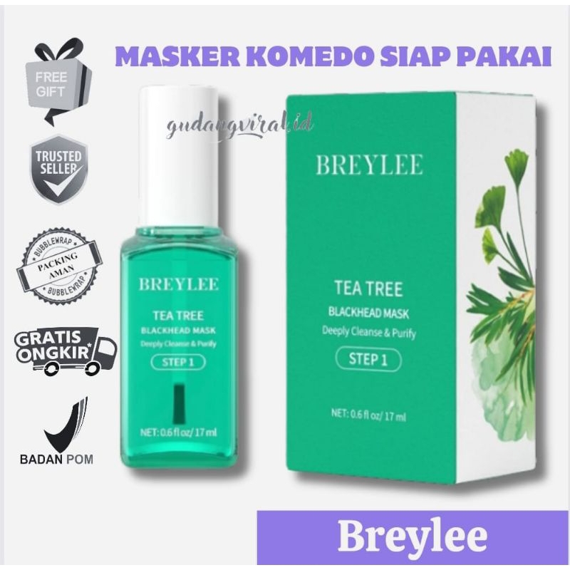 Jual ️GV ️ BREYLEE STEP 1 MASKER KOMEDO BREYLEE STEP 1 BLACKHEAD MASK ...
