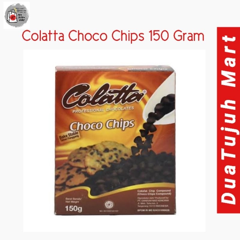 Jual Colatta Choco Chips 150 Gram | Shopee Indonesia