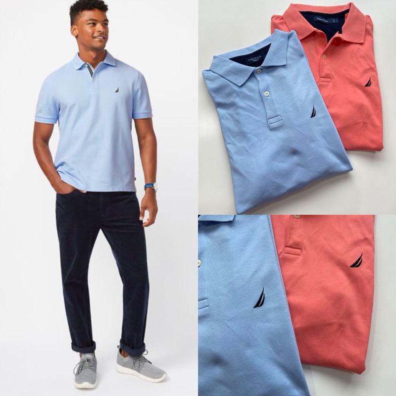 Jual naut** logo polo shirt | Shopee Indonesia