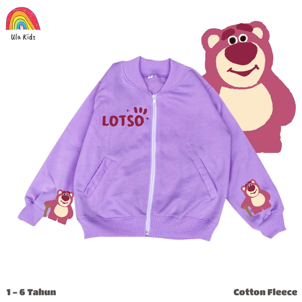 Jual Ulakids Bomber Zipper Jacket / Jaket Bomber Anak lotso 1-6thn ...