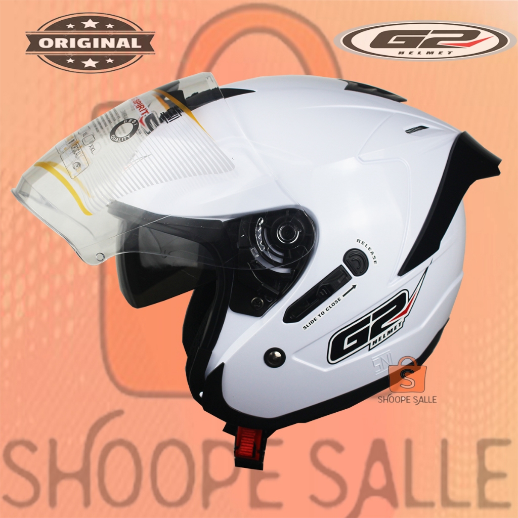 Jual HELM G2 CENTRO OPTIMAX 2 KACA (paket spoiler)HELM CENTRO G2 ...