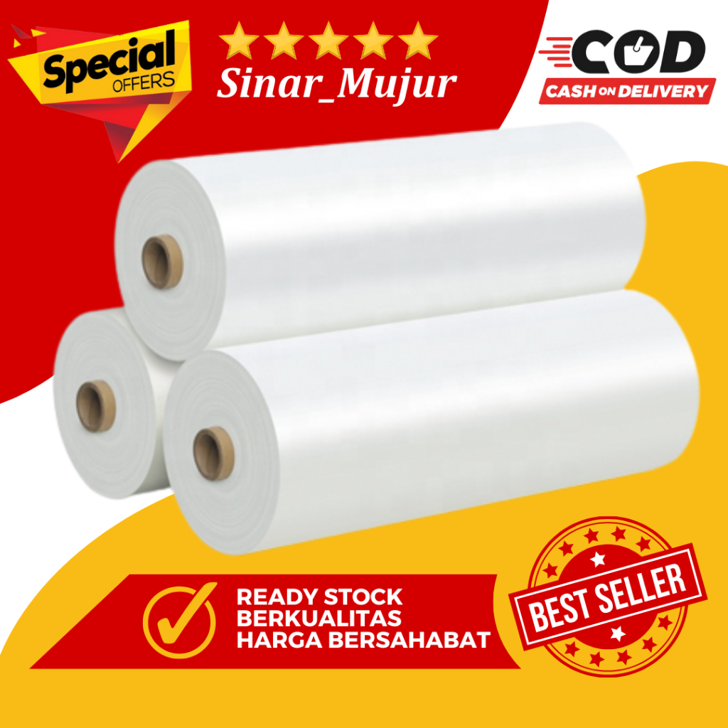 Jual Mika Film Putih Susu 0,30 mm - Dapat 2 Meter | Shopee Indonesia